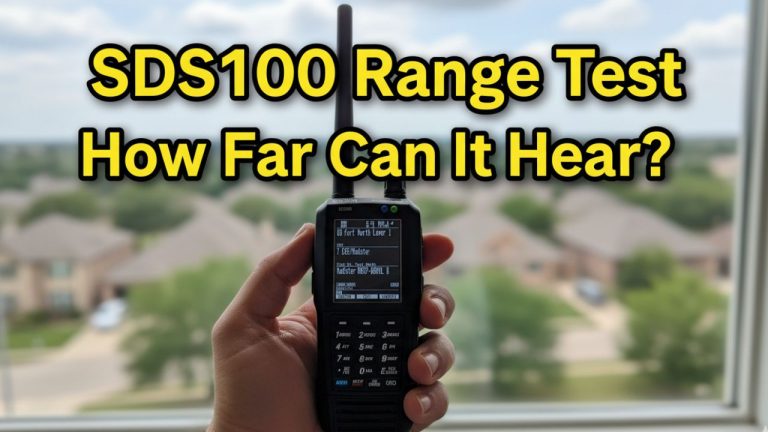 Uniden SDS100 Range – How Far Can It Pick Up? | Lance The PI