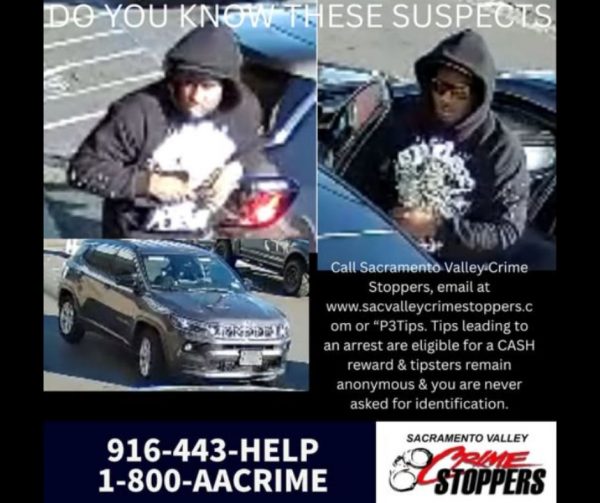 Unknown Suspects – Sacramento Crime Alert